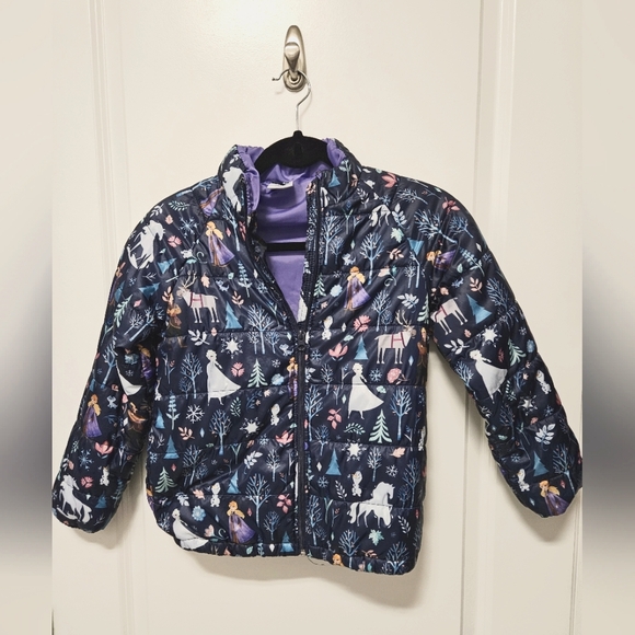 Disney | Jackets & Coats | Disneys Frozen Puffer Jacket | Poshmark
